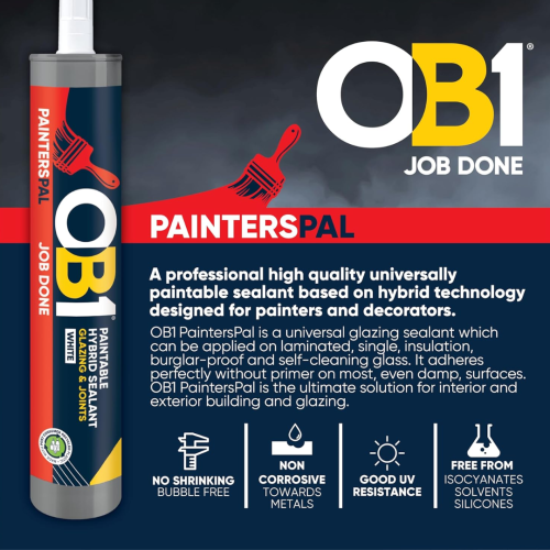 Decorating Supplies Direct - OB1 PaintersPal Paintable Hybrid Sealant ...