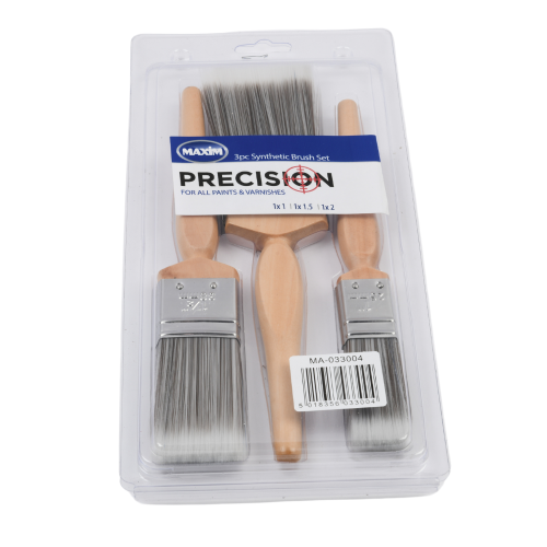 Decorating Supplies Direct - Precision 3 Piece Paint Brush Set