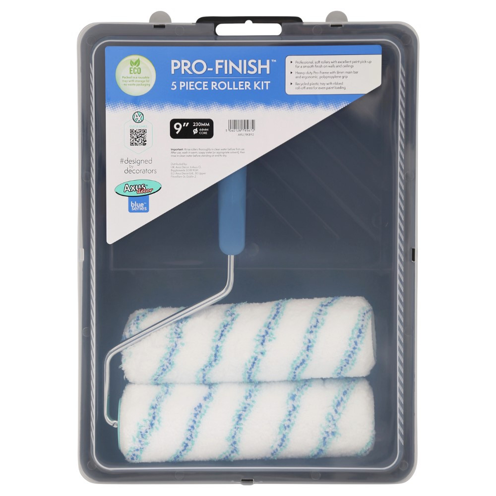 Decorating Supplies Direct - Axus Decor Pro-Finish Blue series Roller ...