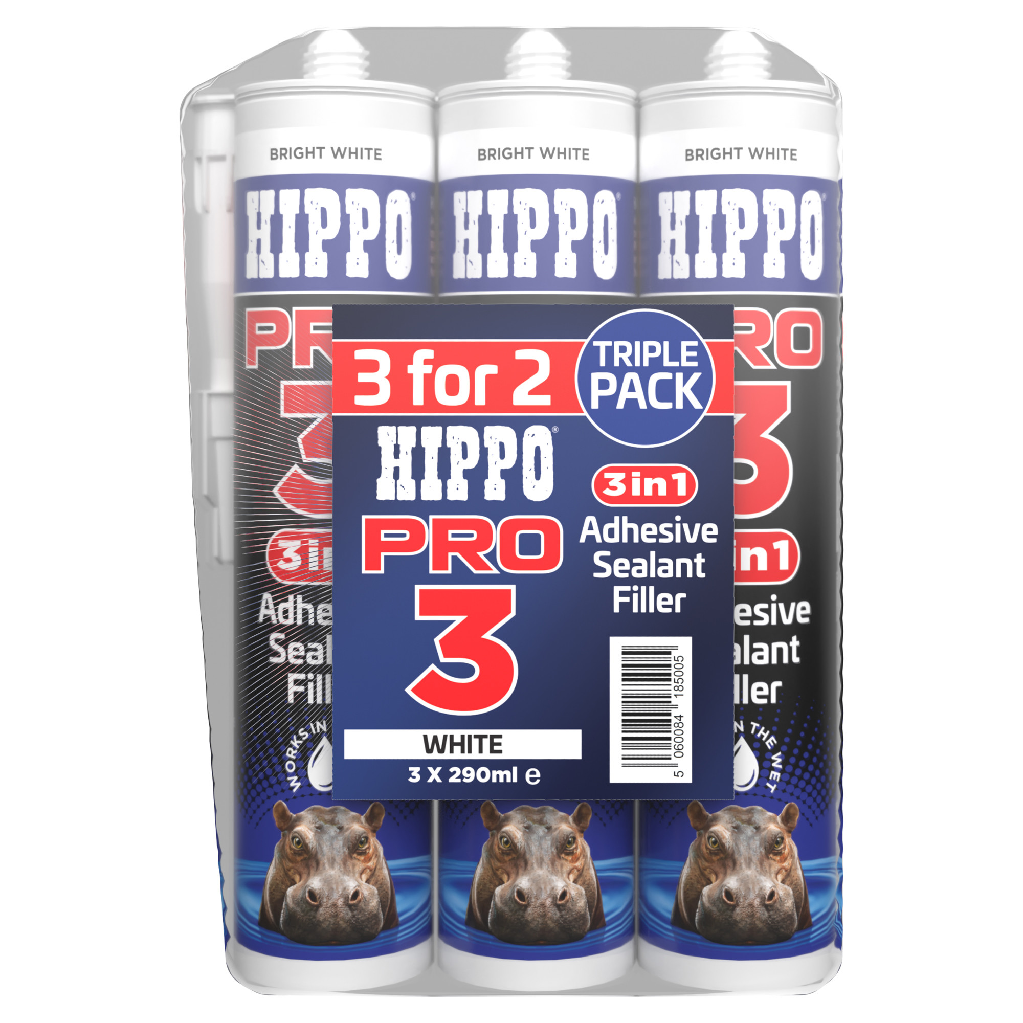 Decorating Supplies Direct - Hippo Pro3 Adhesive, Sealant & Filler ...