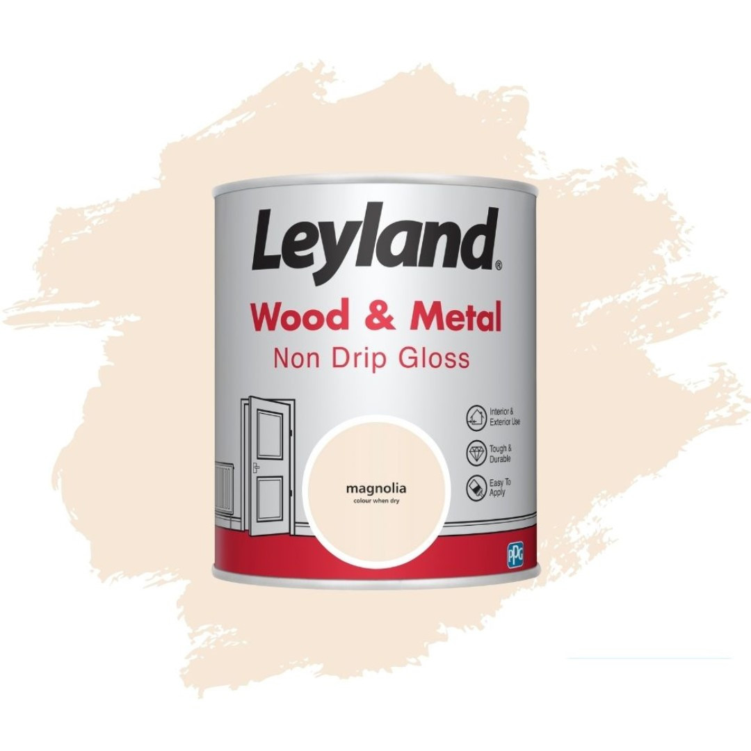 Decorating Supplies Direct - Leyland Retail Wood & Metal Paint Magnolia ...