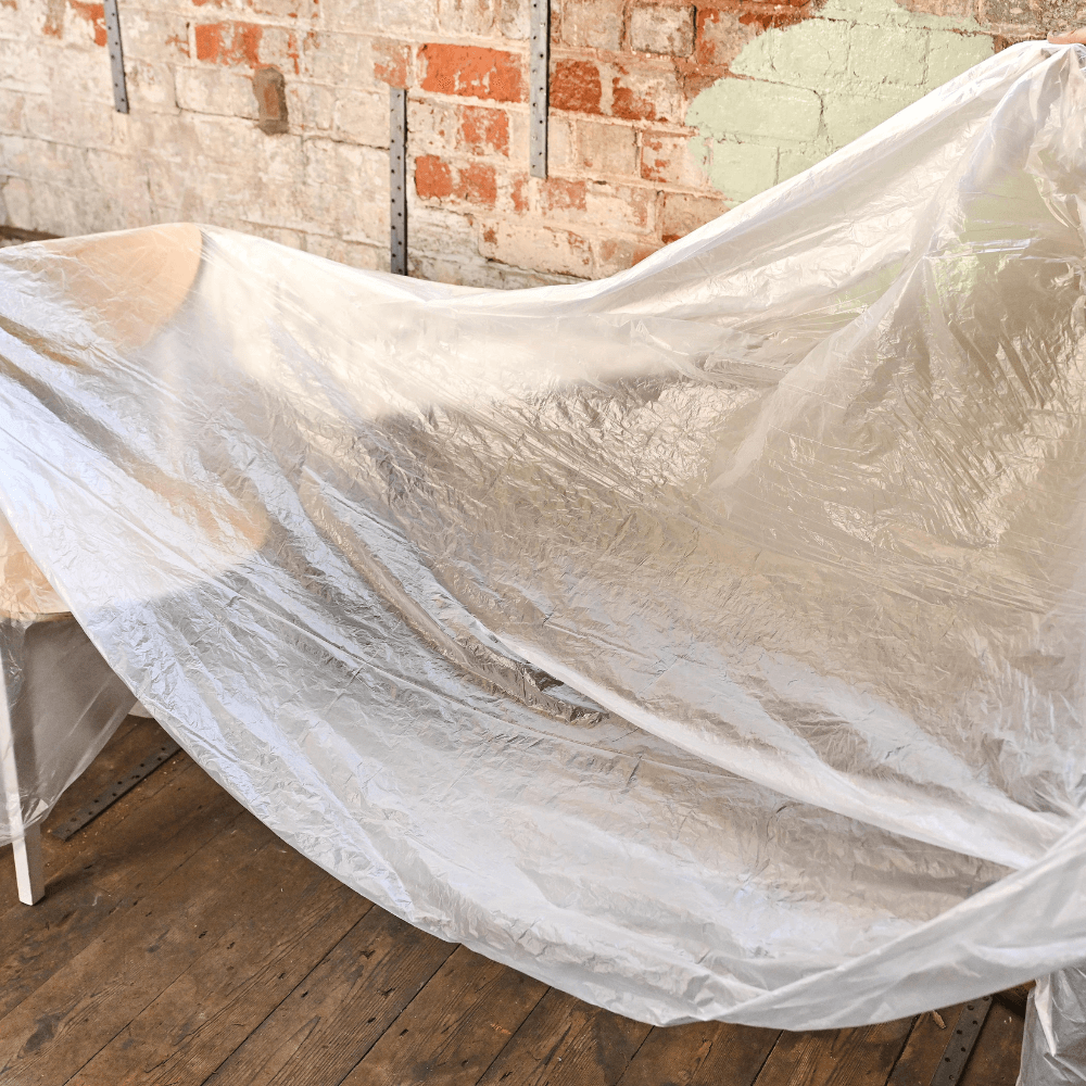 Decorating Supplies Direct - Maxim Plastic Dust Sheet 12' X 9'
