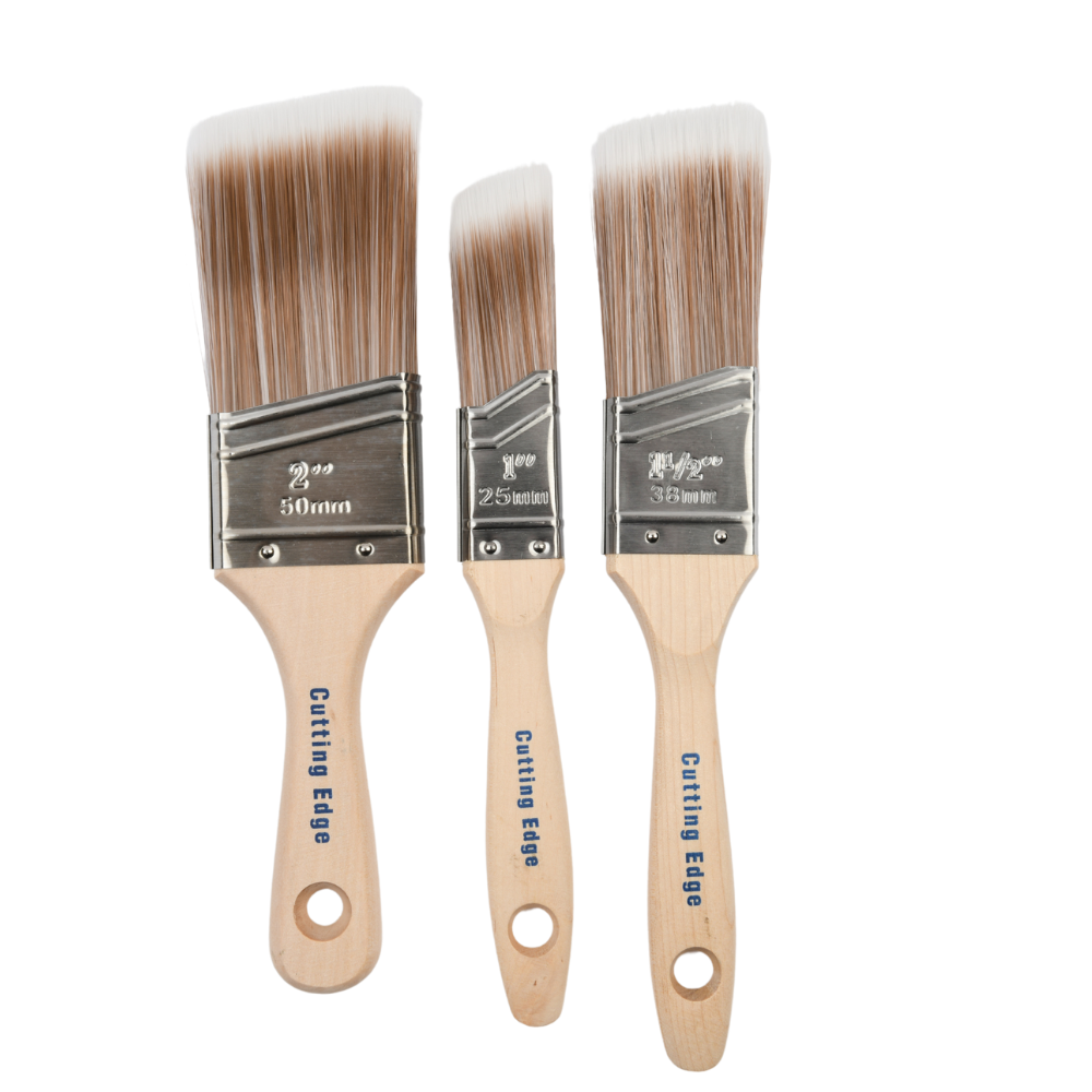 Decorating Supplies Direct - Cutting Edge 3 Piece Angled Paint Brush ...