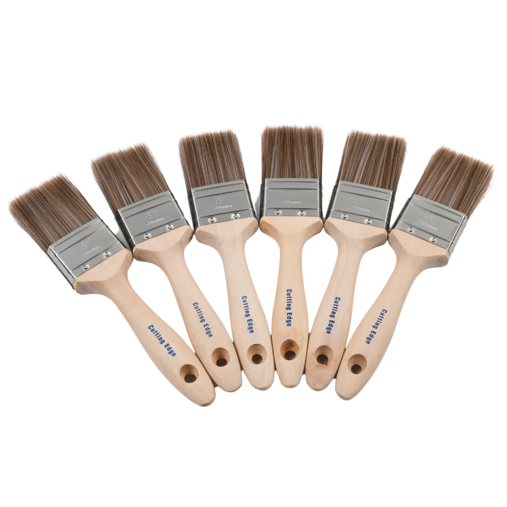 Decorating Supplies Direct - Cutting Edge 6 Piece 2" Paint Brush Set ...
