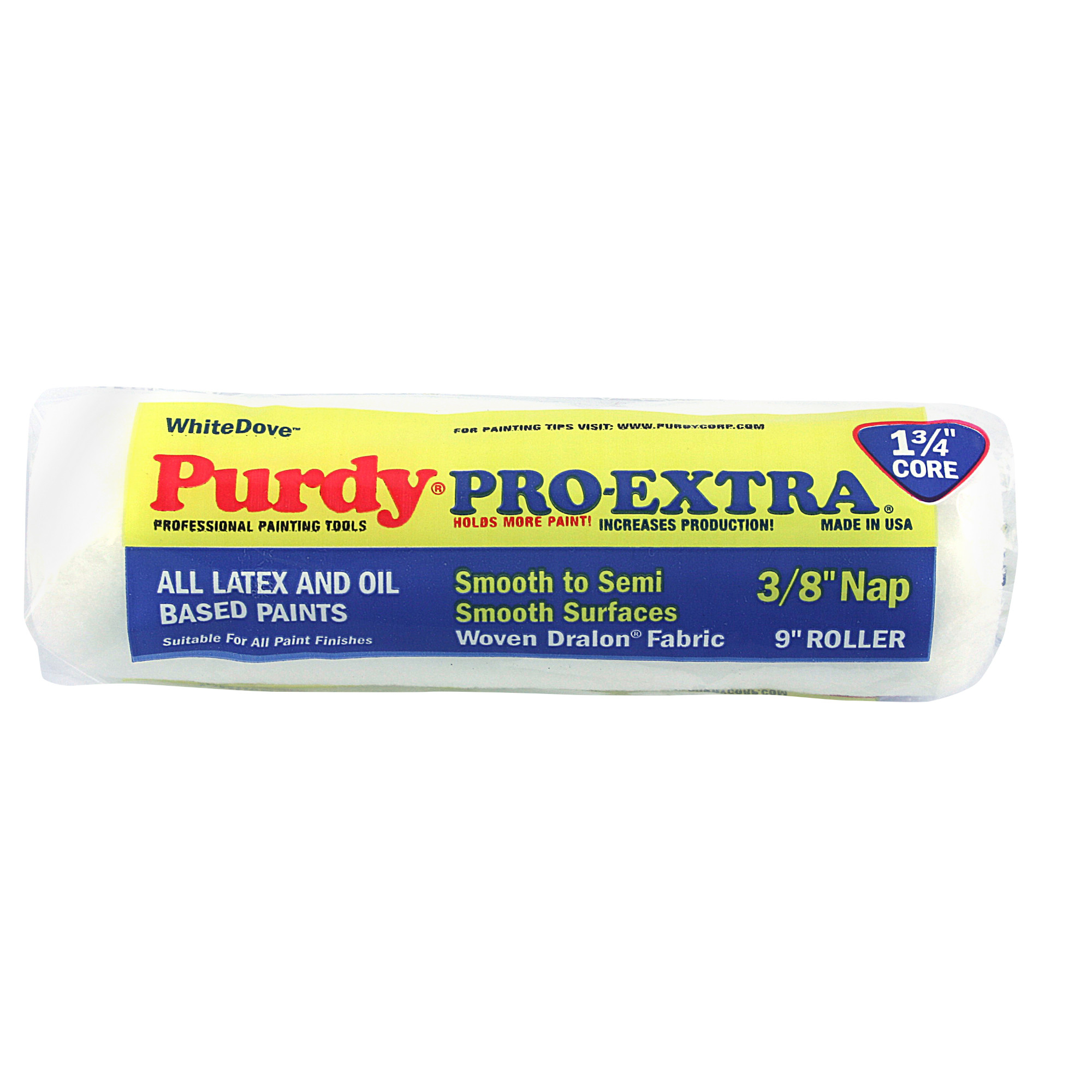Decorating Supplies Direct - Purdy White Dove Short Pile Roller Sleeve ...